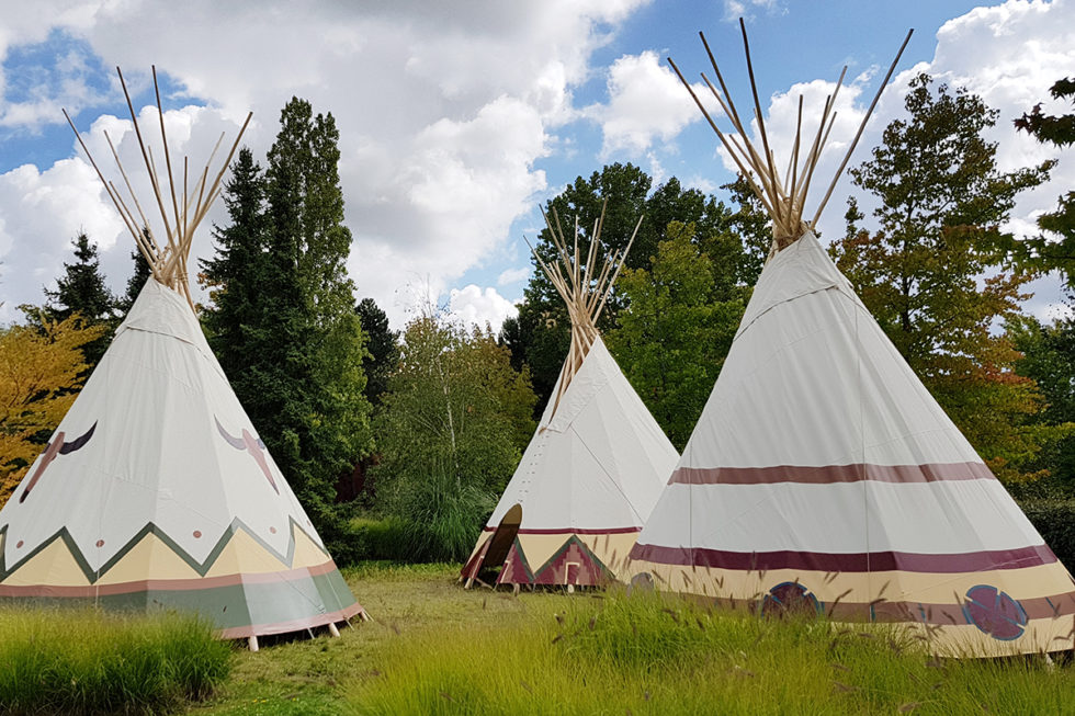 Le Tipi Traditionnel - Fabrication artisanale diamètre 4m à 8m
