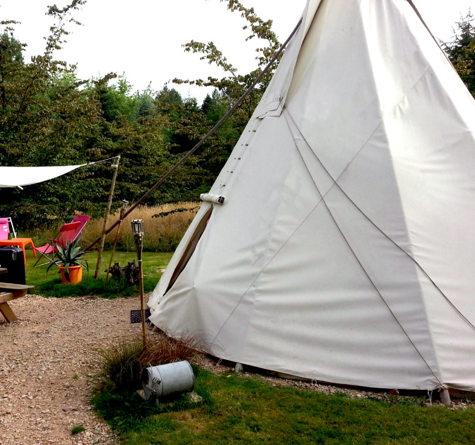 Le Tipi Traditionnel - Fabrication artisanale diamètre 4m à 8m