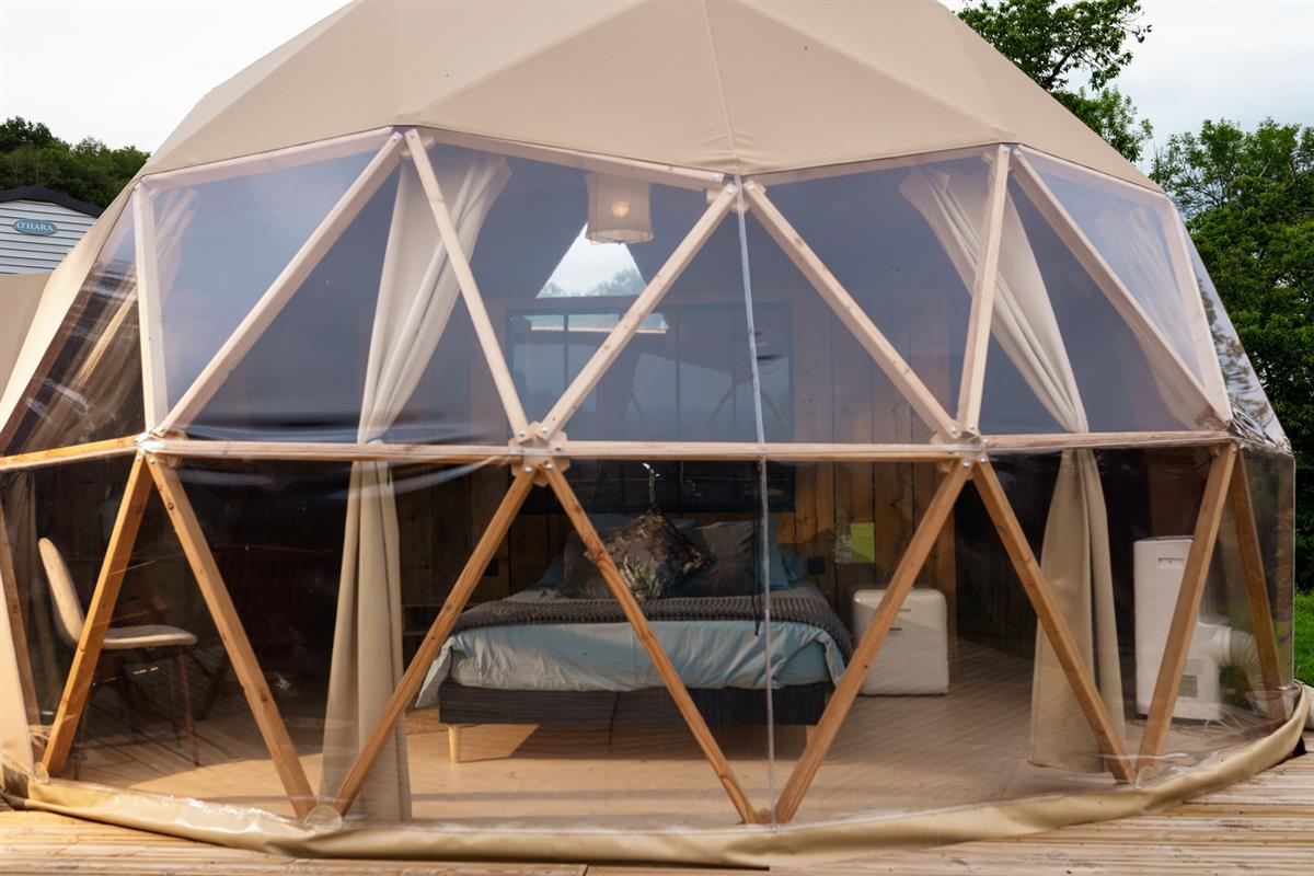 Fabricant dôme géodésique – Hébergement insolite | Tipi-Tente