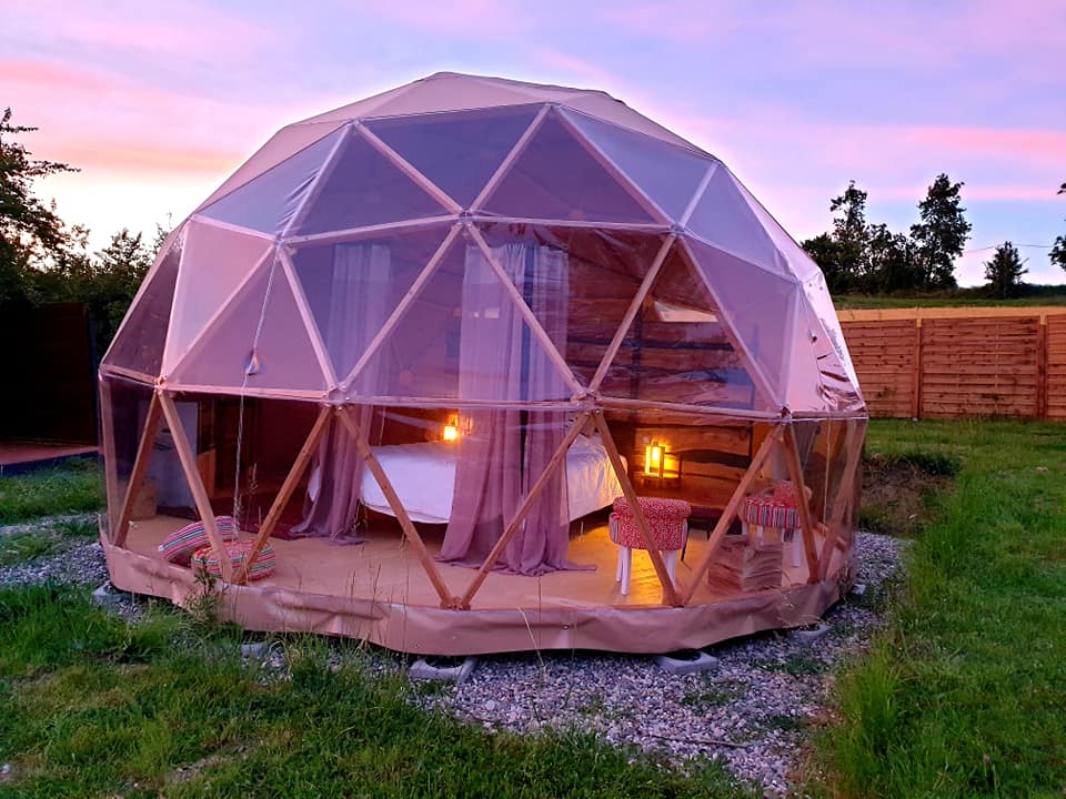 Dôme Géodésique - Fabricant de dome géodésique en bois et toile