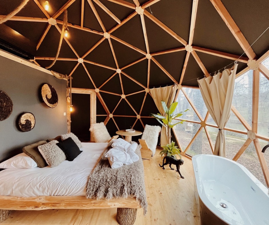Fabricant dôme géodésique – Hébergement insolite | Tipi-Tente